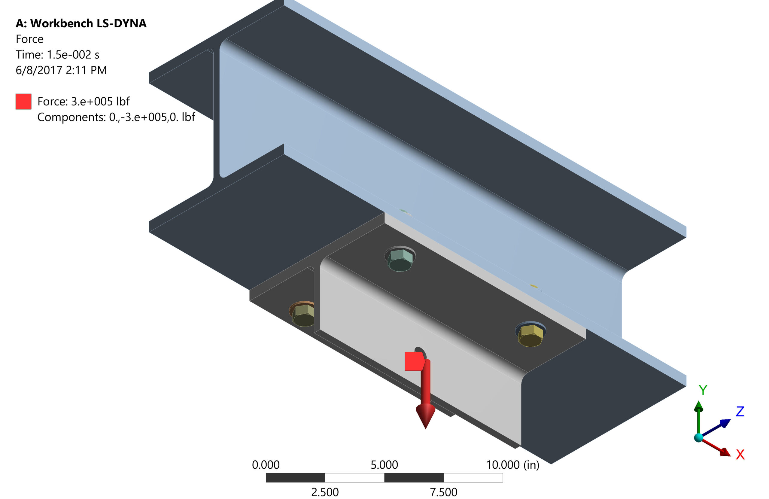 FEA Modeling of Bolted Connections: XCEED's Expertise